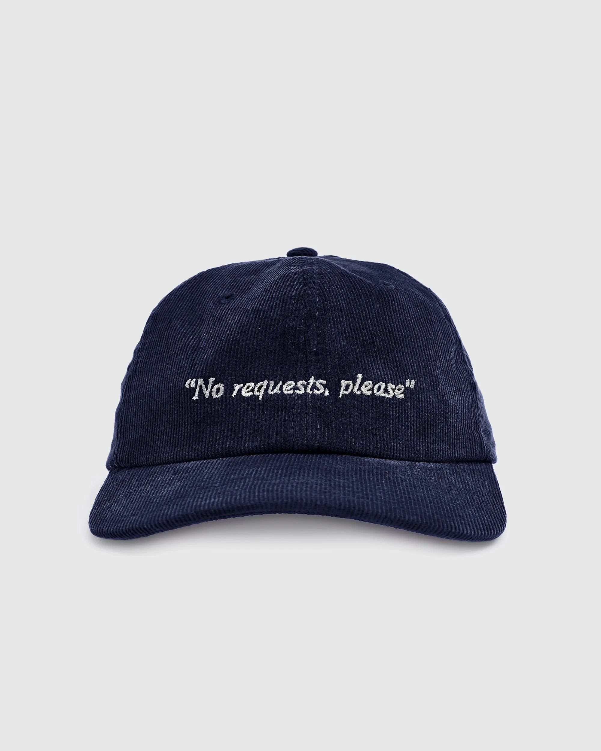No Requests Please Cap - Navy | Café Mountain